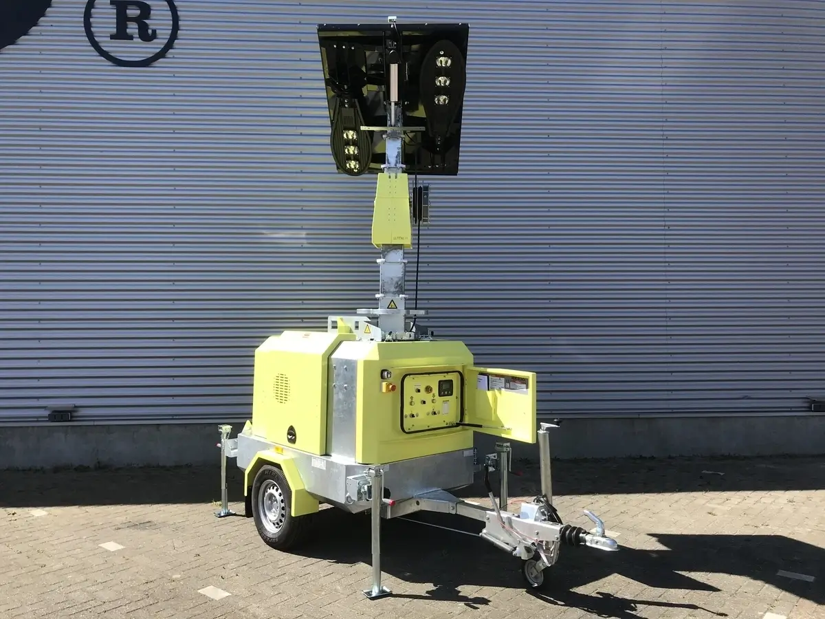 LED Light Tower Trailer Hybrid XL | Verdegro