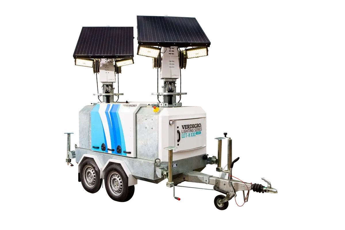 LED Light Tower Trailer-Hybrid XXL (LLTT-H XXL) | Verdegro